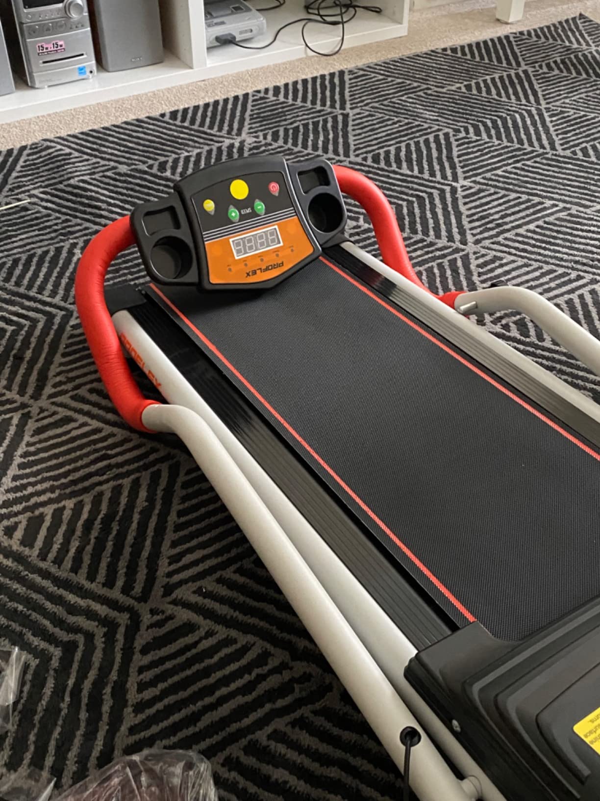 Proflex X-Strider 6-Speed Ultra Compact Electric Mini Walking Treadmill ...