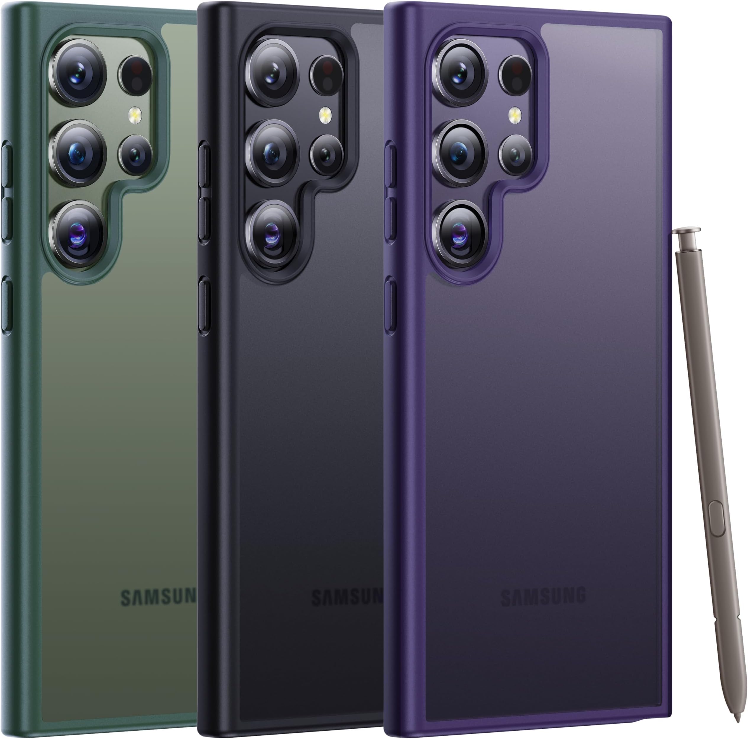 Amazon.com: JETech Case for Samsung Galaxy S24 Ultra 5G, Non-Yellowing ...