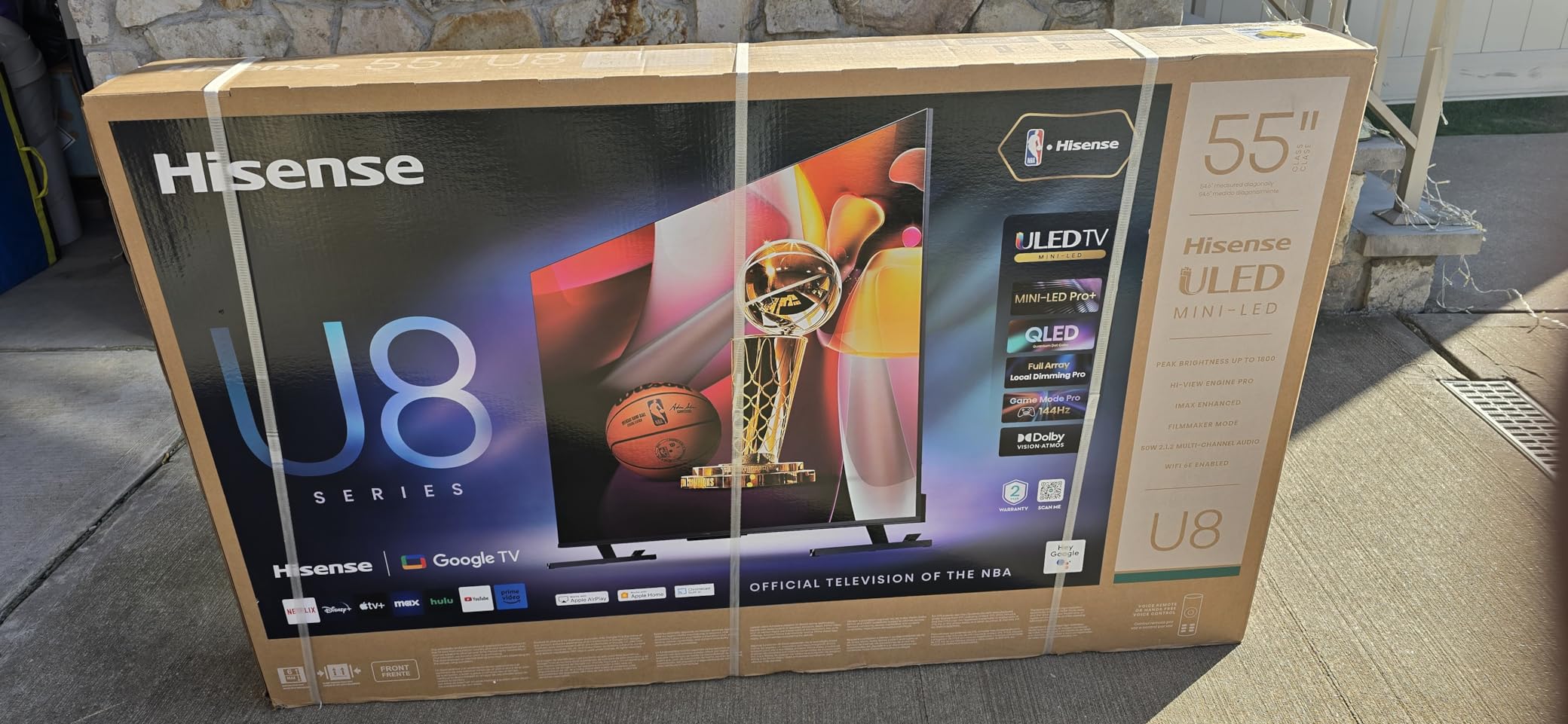 $48/mo - Finance Hisense 75-Inch Class U8 Series Mini-LED ULED 4K UHD ...