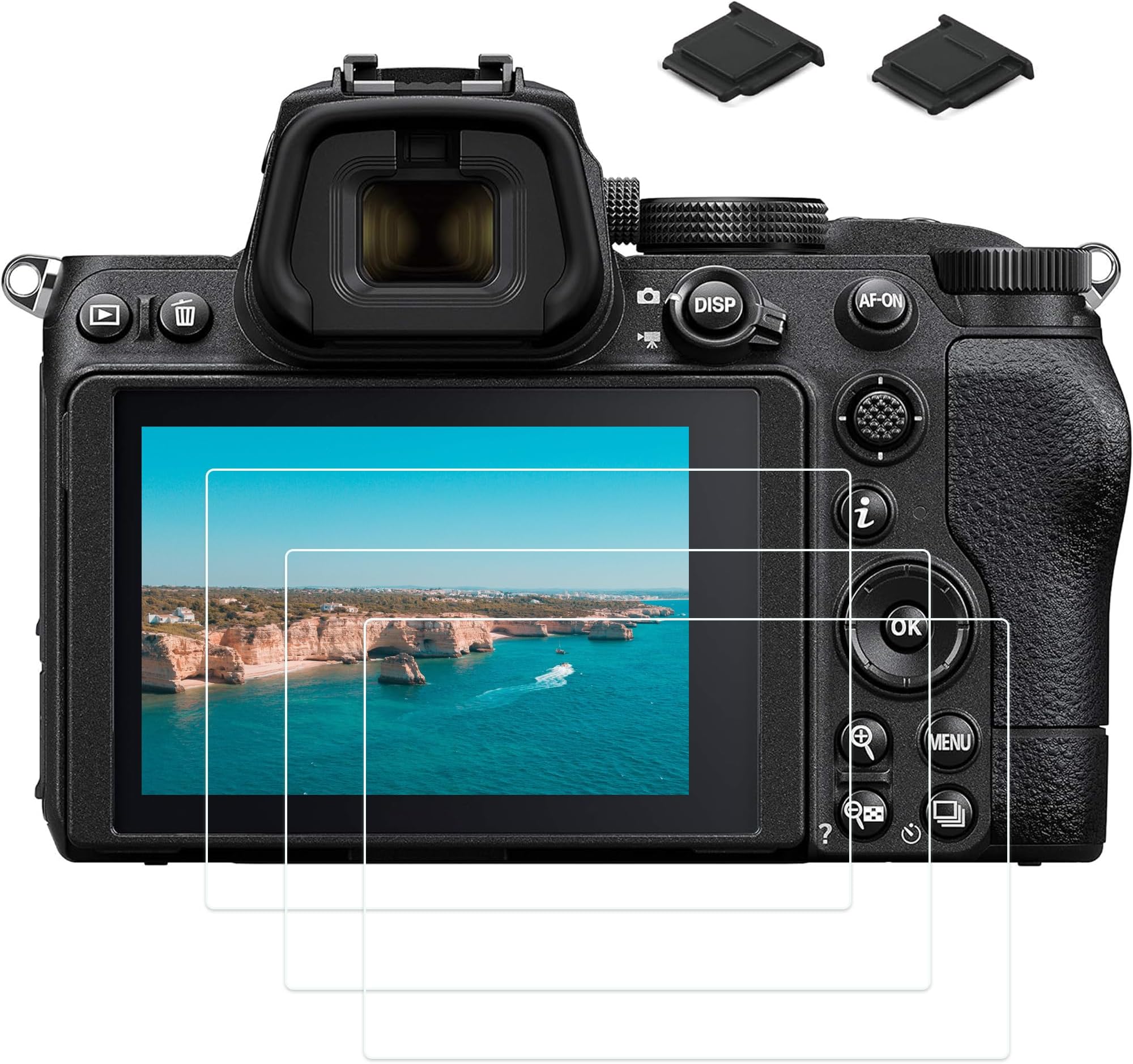Amazon.com: Mr.Shield [3-Pack] Screen Protector For Nikon Z5 Z6 Z7 Z6II ...