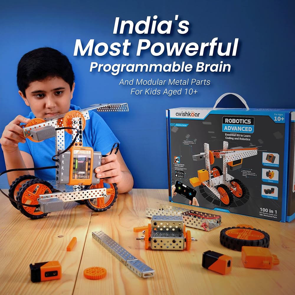 Avishkaar Robotics Advanced Kit|150-In-1 DIY Stem Philippines | Ubuy