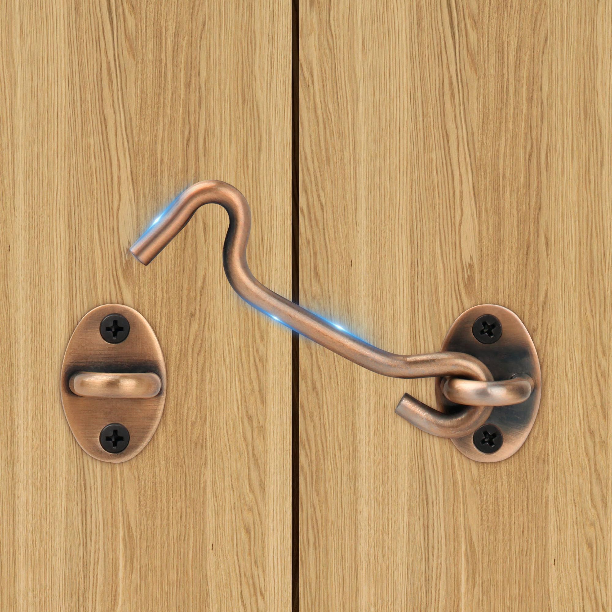 Amazon.com: Amabro 4 Inch Hook and Eye Latch, Stainless Steel Door ...