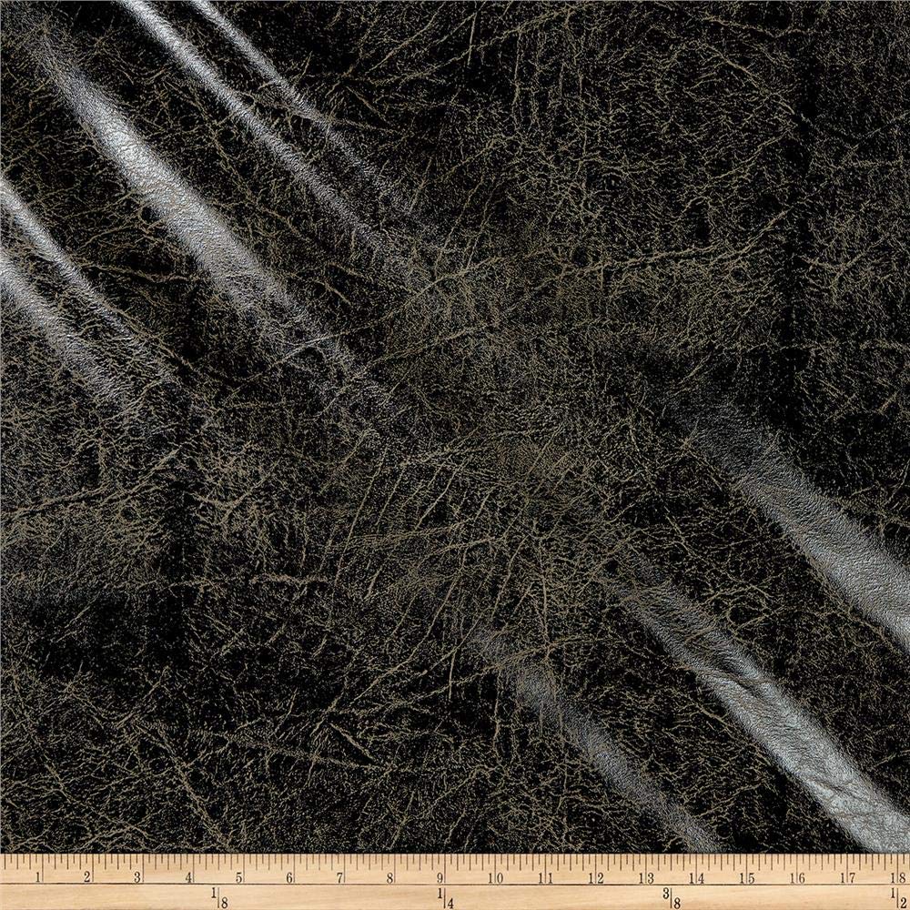 Kaslen Textiles Kaslen Saddle Distressed Faux Leather Fabric By Yard ...