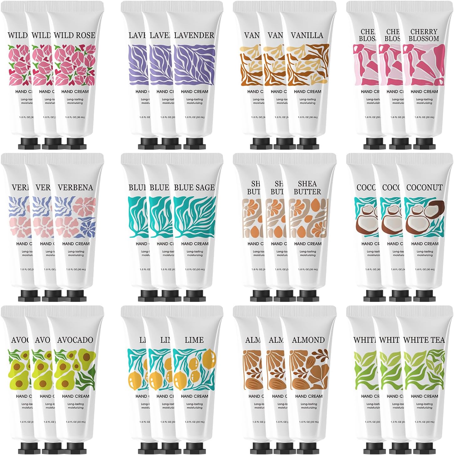 Amazon.com : BODY & EARTH # LOVE 36 Pack Hand Cream for Women Gifts ...