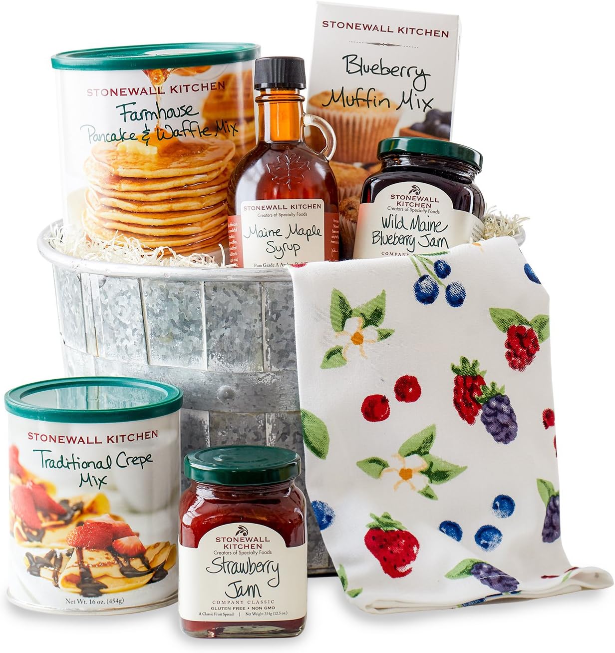 Amazon.com : Vermont Gift Box with Maple Syrup, Pancake Mix, and ...