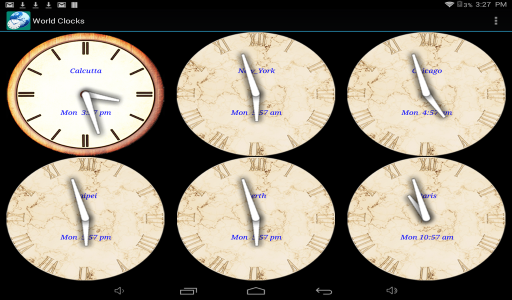 World Clocks:Amazon.co.uk:Appstore for Android