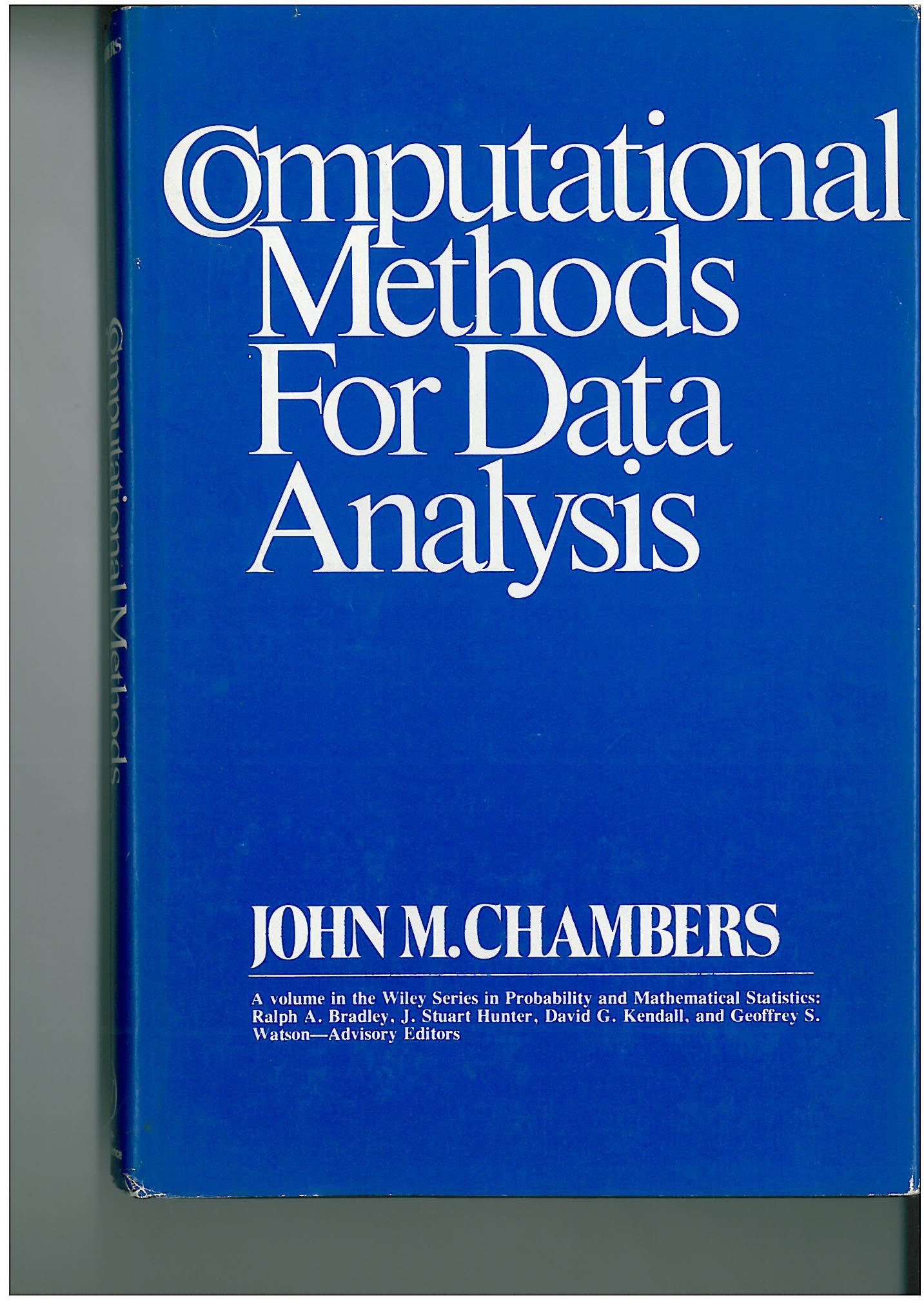 Computational Methods for Data Analysis (Wiley Series in Management): Chambers, John M ...
