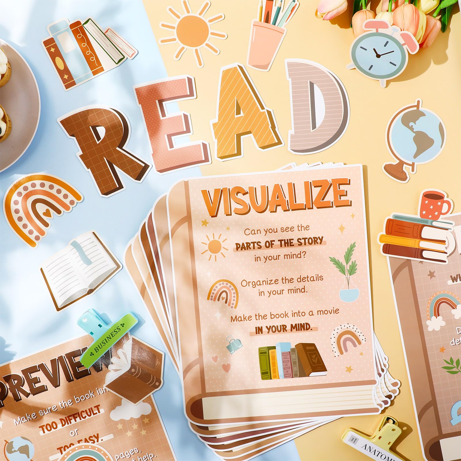 Snapklik.com : Pasimy Reading Posters Reading Strategies Posters ...