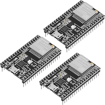 Amazon.com: 3PCS ESP32 ESP32-DevKitC ESP32-WROOM-32U Development Board ...