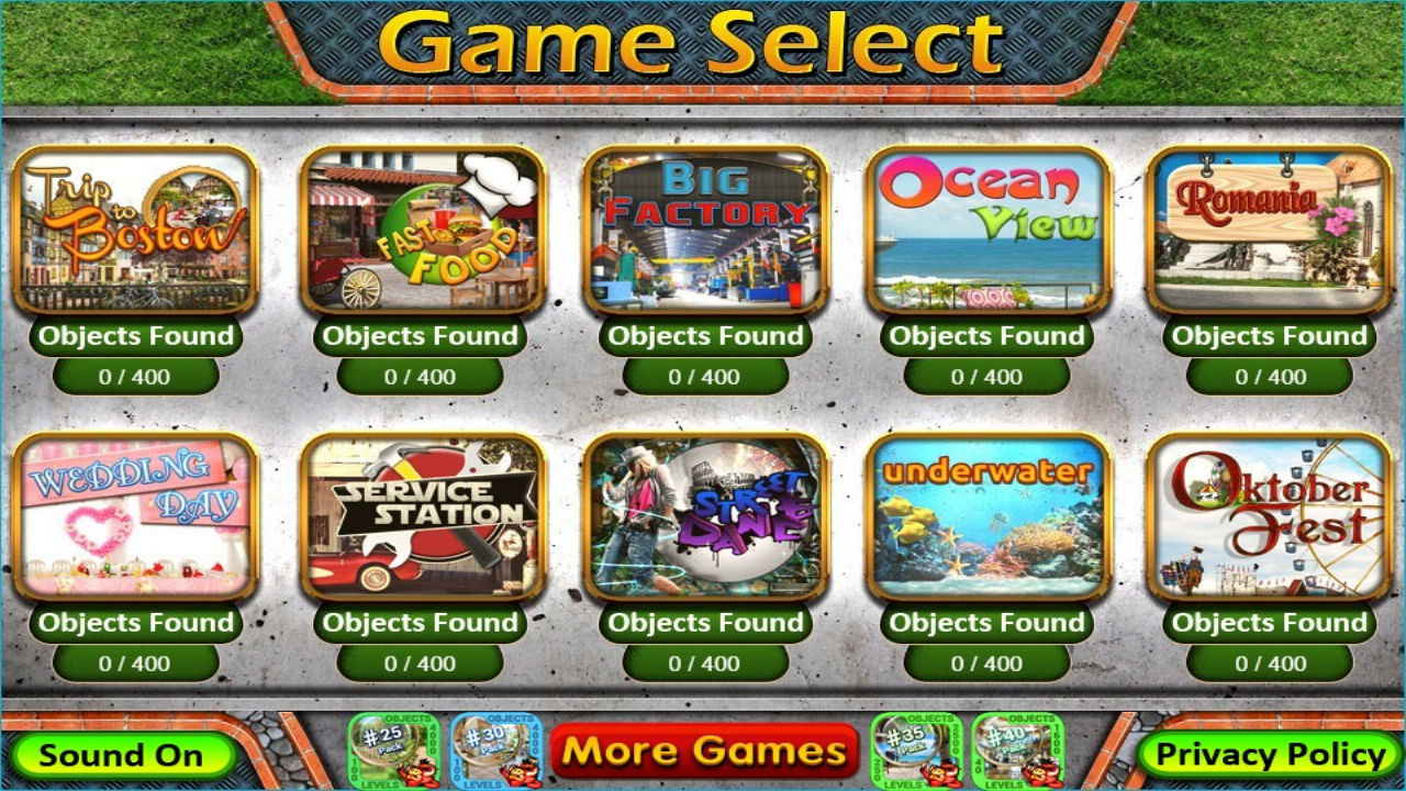 Pack 4 - 10 in 1 Hidden Object Games by PlayHOG - App on Amazon Appstore
