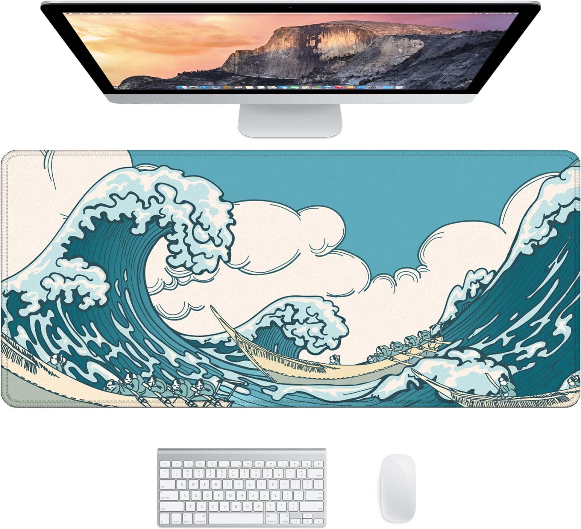 JJ PRIME - Non Slip Desk Mat | Large Gaming Mouse Mat | XXL, 90 x 40cm ...