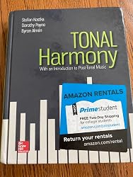 Tonal Harmony: With an Introduction to Twentieth-century Music: Kostka ...