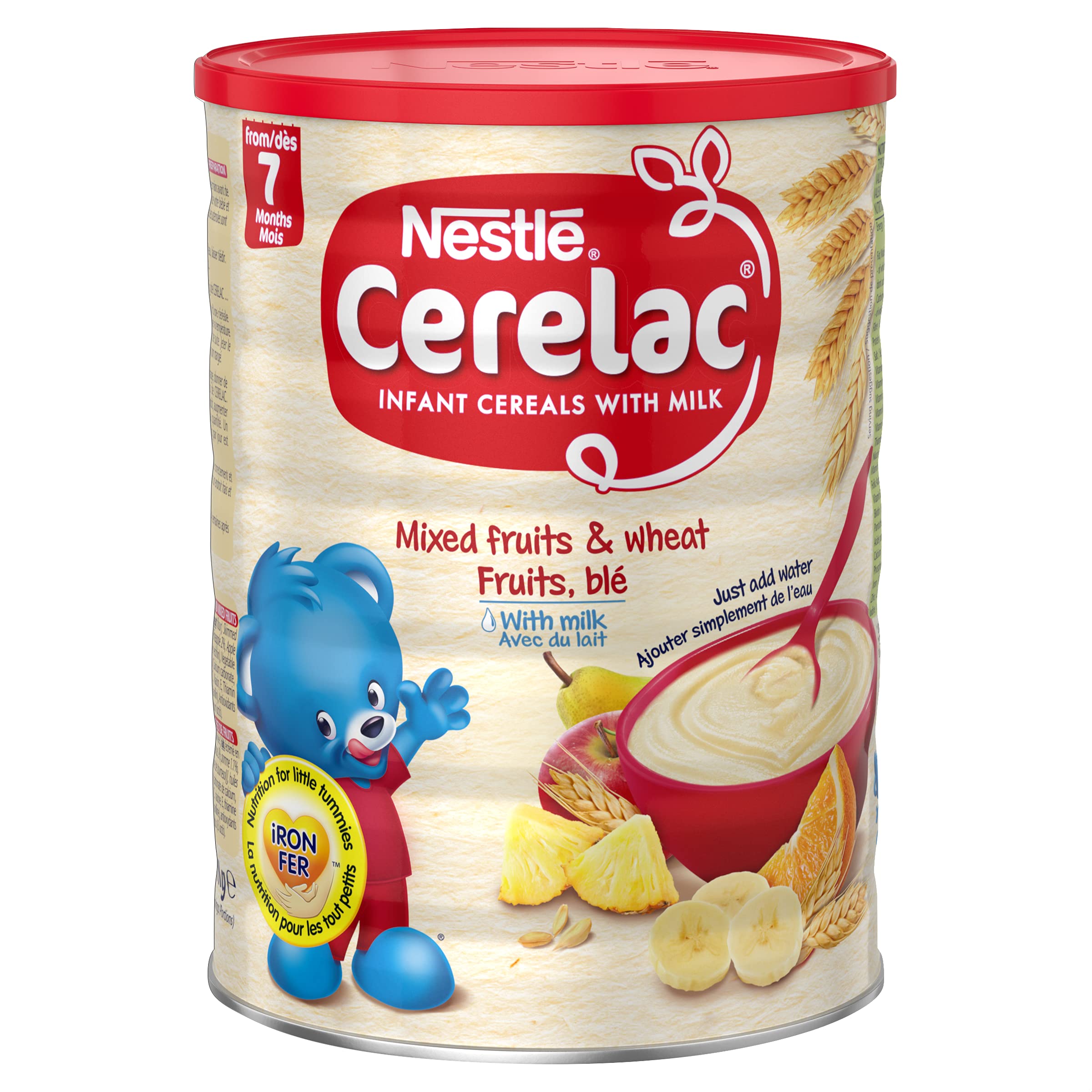 CERELAC Mixed Fruits & Wheat with Milk Infant Cereal, 8 months plus ...