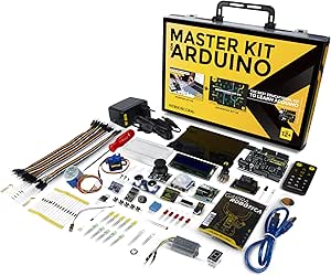 Amazon.com: RoboCore Master Kit for Arduino with Blackboard UNO R3 50 ...