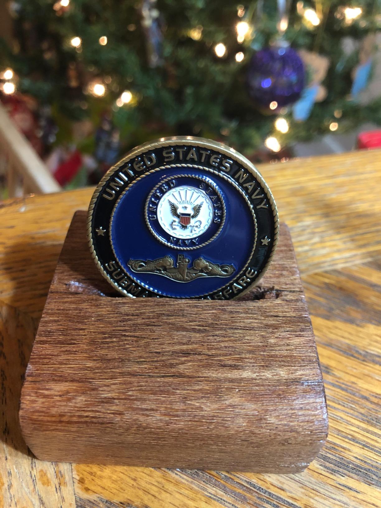 Amazon.com: Coins For Anything, Inc Navy Submarine Challenge Coin ...
