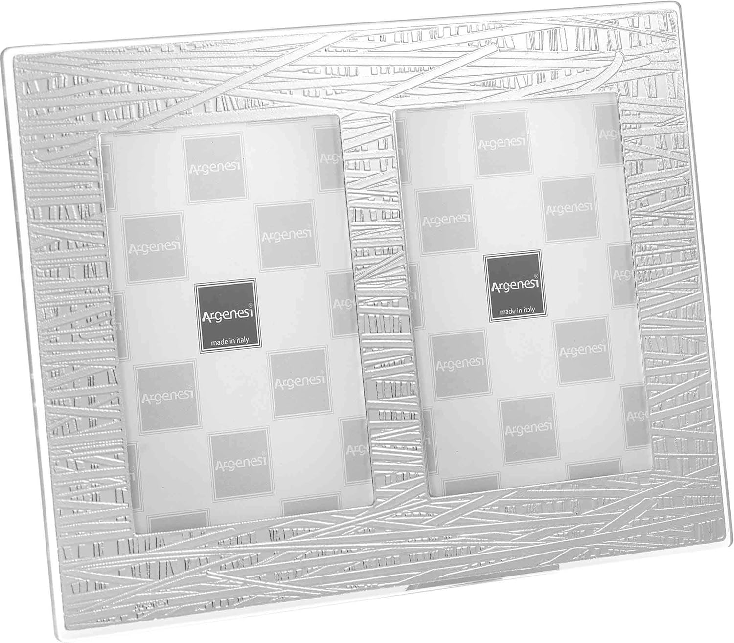 Amazon Argenesi Stripes Glass Picture Frame 9 X 13 Cm Silver Amazon Argenesi Stripes Glass Picture Frame 9 X 13 Cm Silver