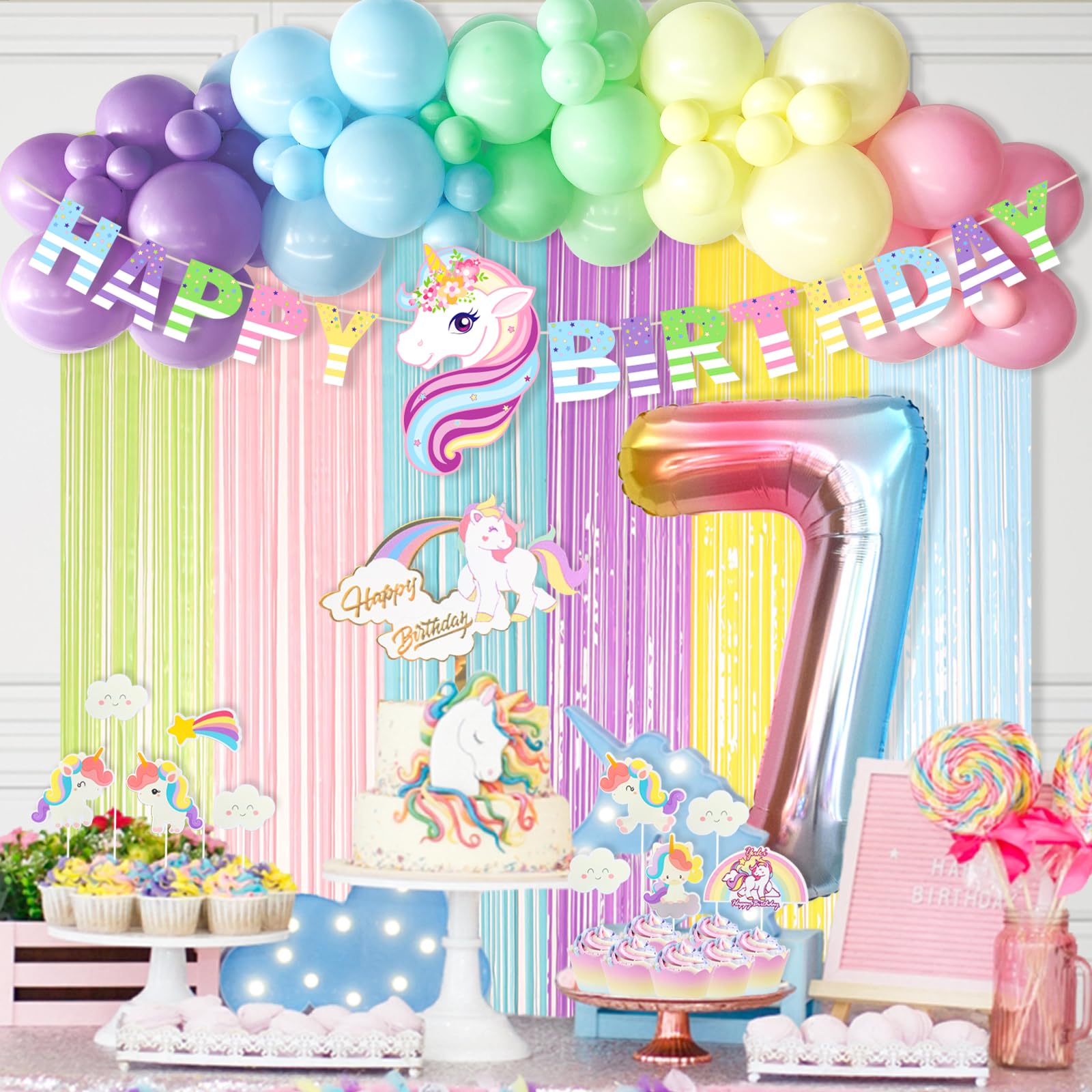 7th Birthday Girl Party Ideas
