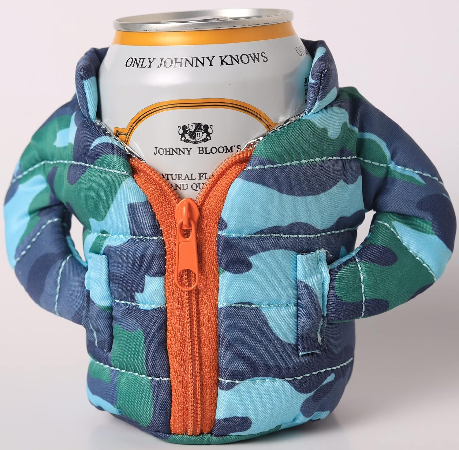 Amazon.com: RN Beverage Jacket Coozie, coat coozie, jacket beer coozie ...