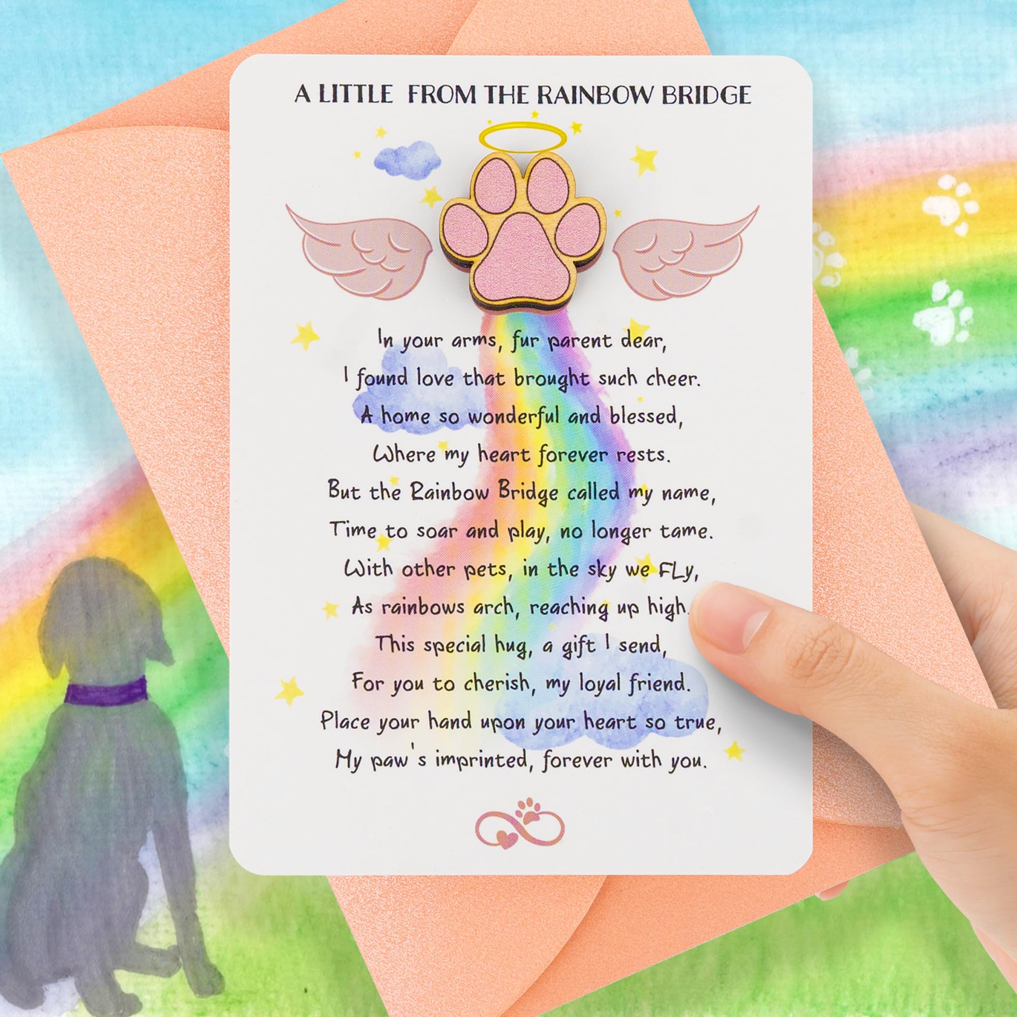 The Rainbow Bridge For Dogs Printable
