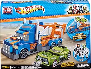 Mega Bloks 91718 – Hot Wheels Urban Agent Escape Rig : Amazon.com.tr ...