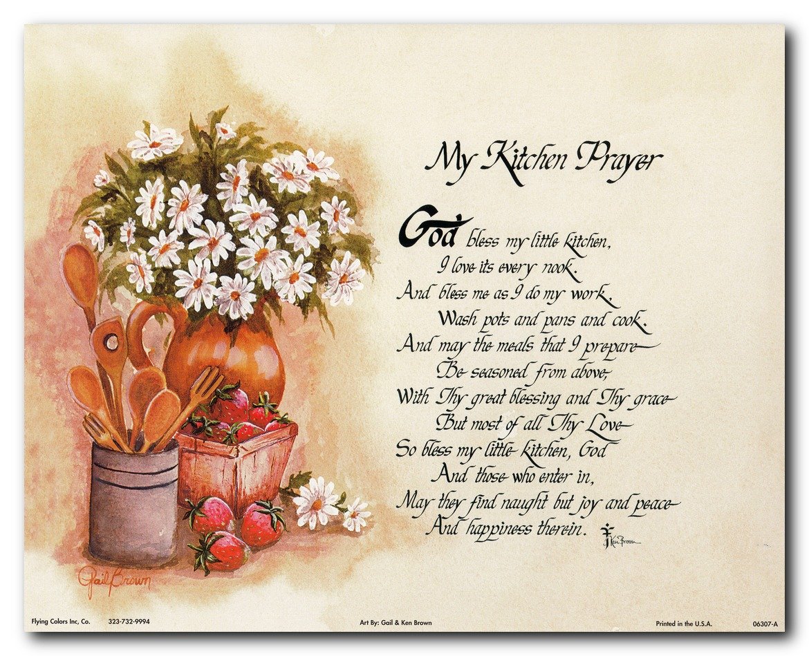 Kitchen Prayers Printable I Have Heard Your Prayer And Seen Your