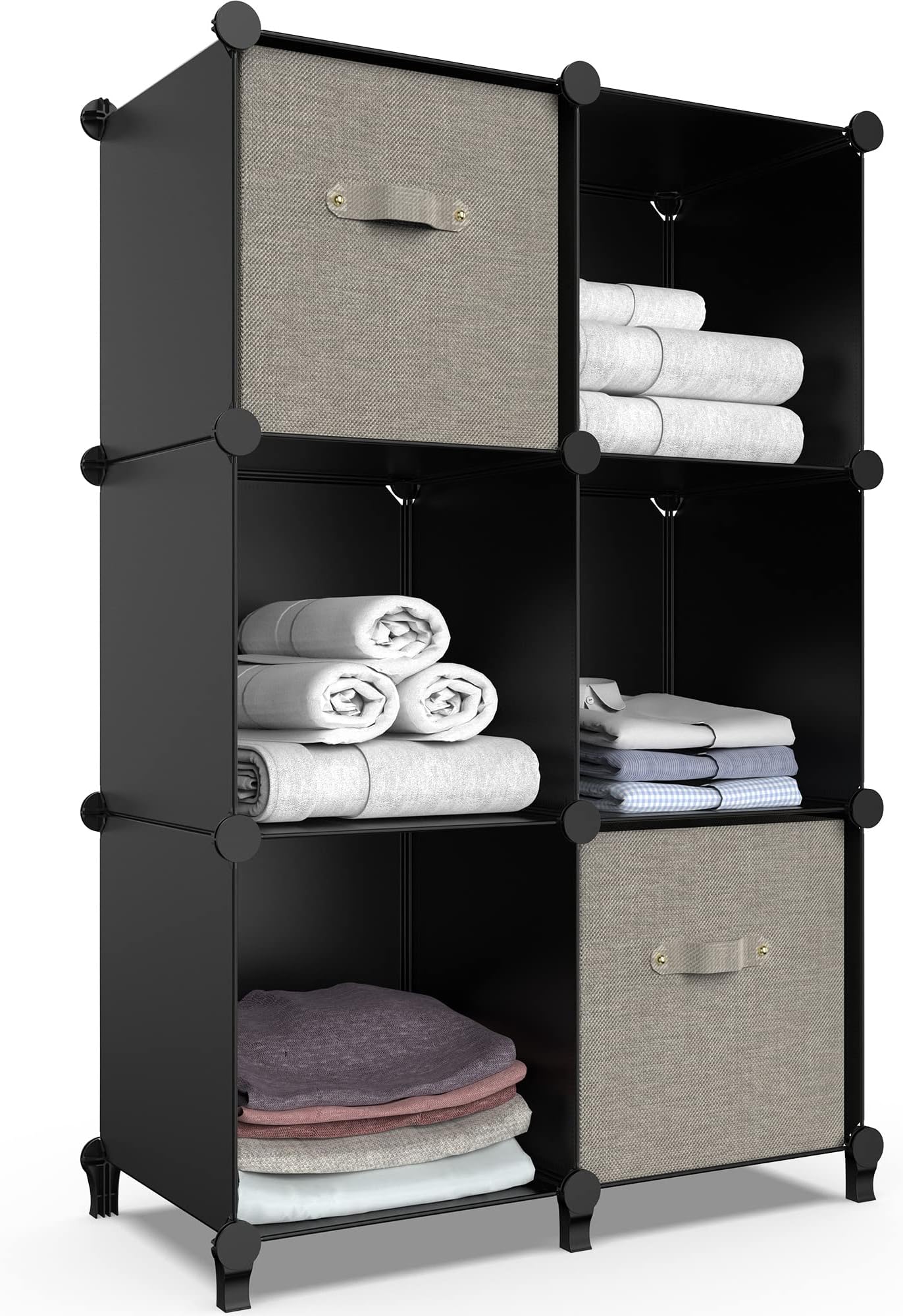 Amazon.com: HOMIDEC 6-Cube Storage Organizer, Closet Organizer Storage ...
