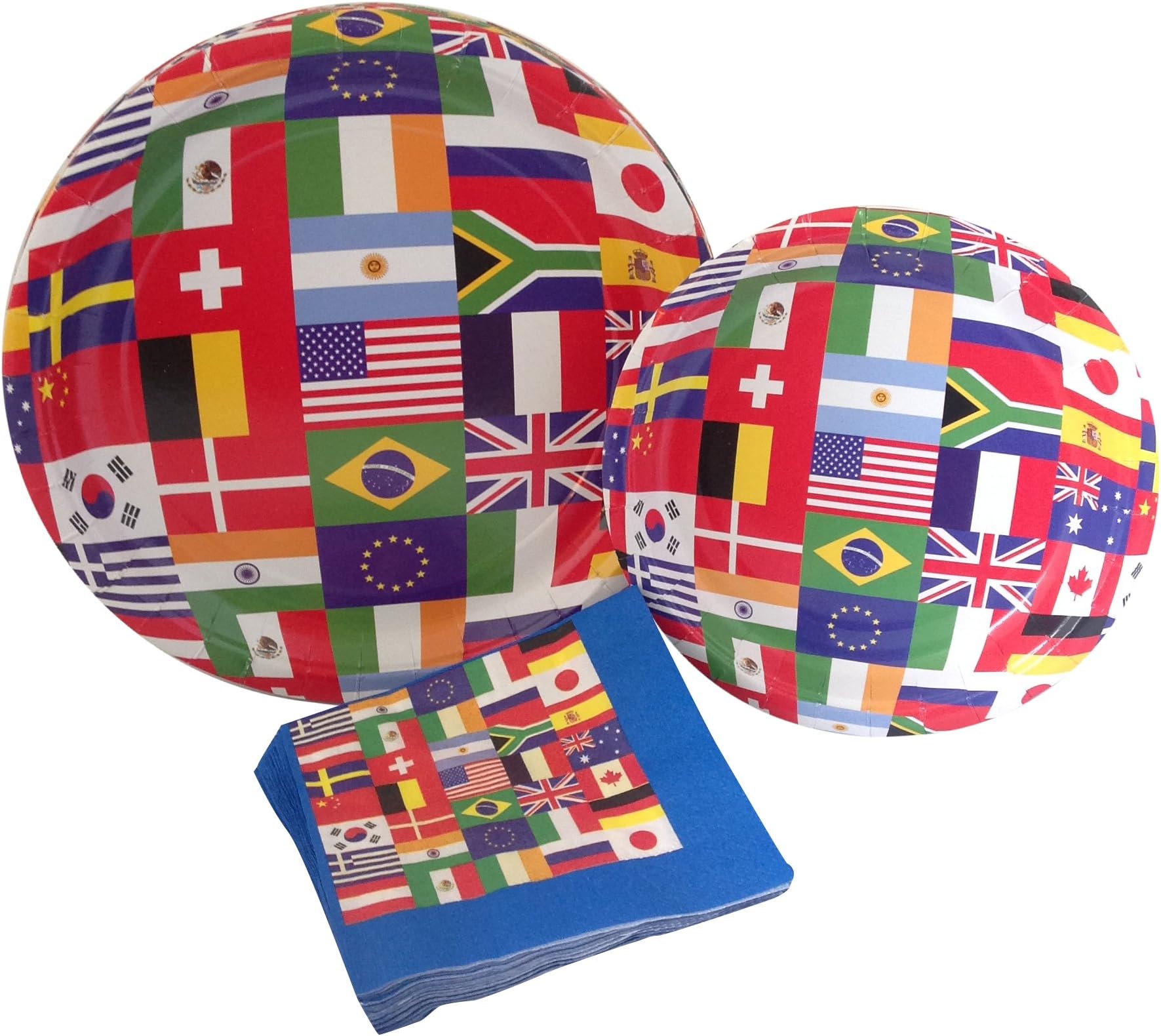 Amazon.com: International World Flags Party Supply Pack! Bundle ...