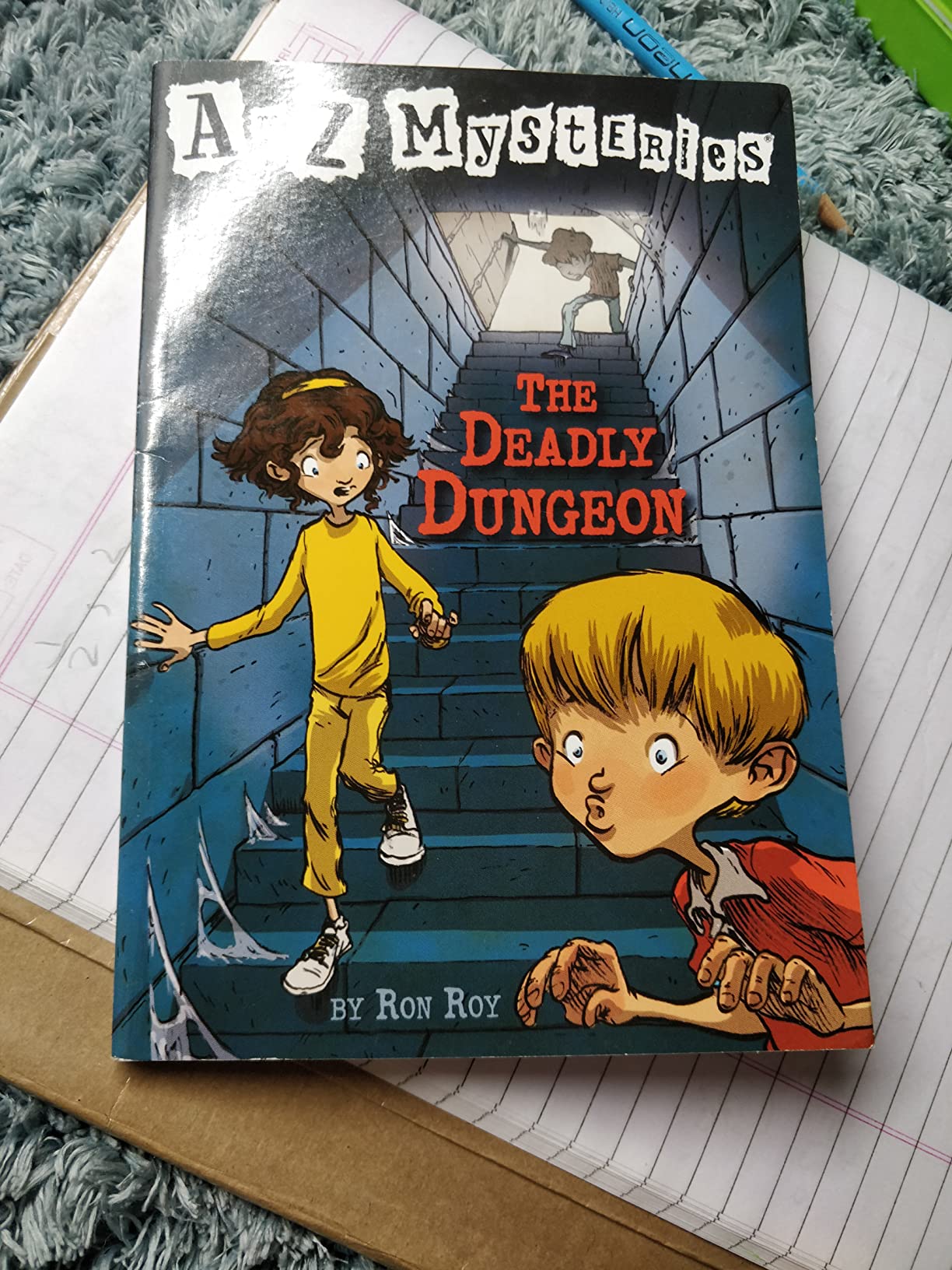 A to Z Mysteries Super Edition 1: Detective Camp : Roy, Ron, Gurney ...