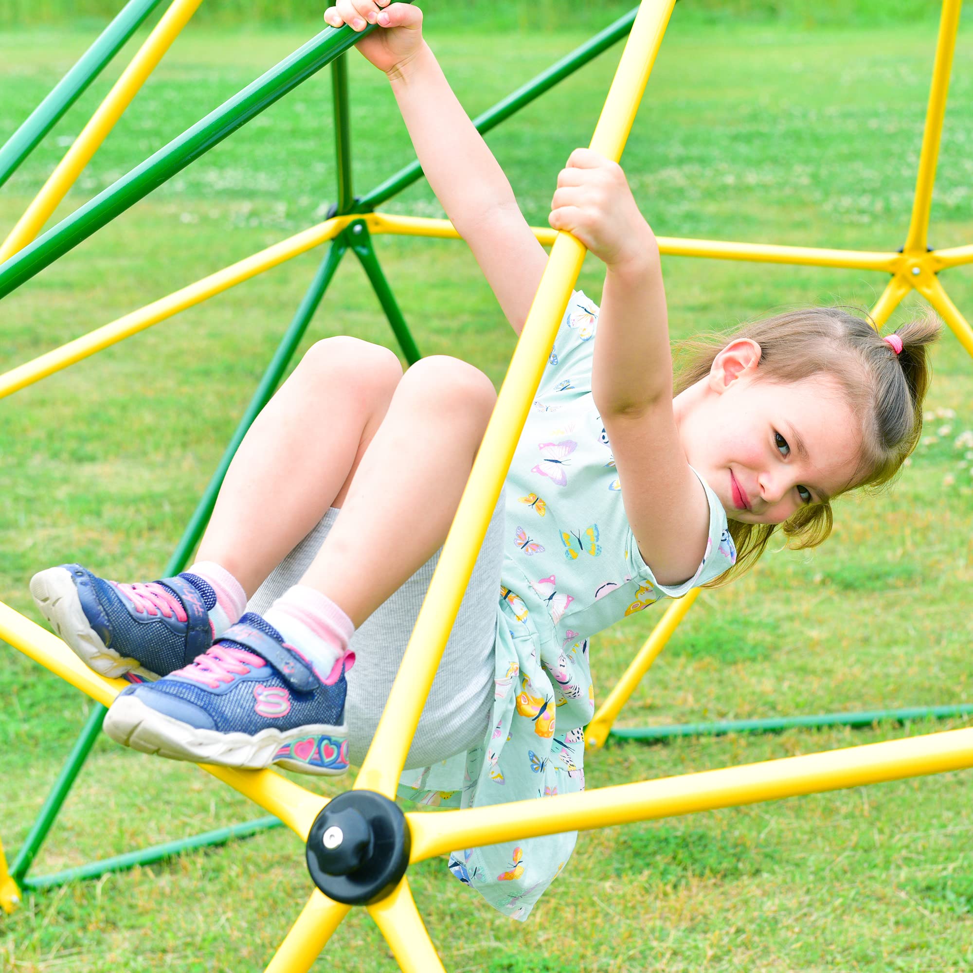 Snapklik.com : Merax 12FT Climbing Dome, Outdoor Dome Climber For Kids ...