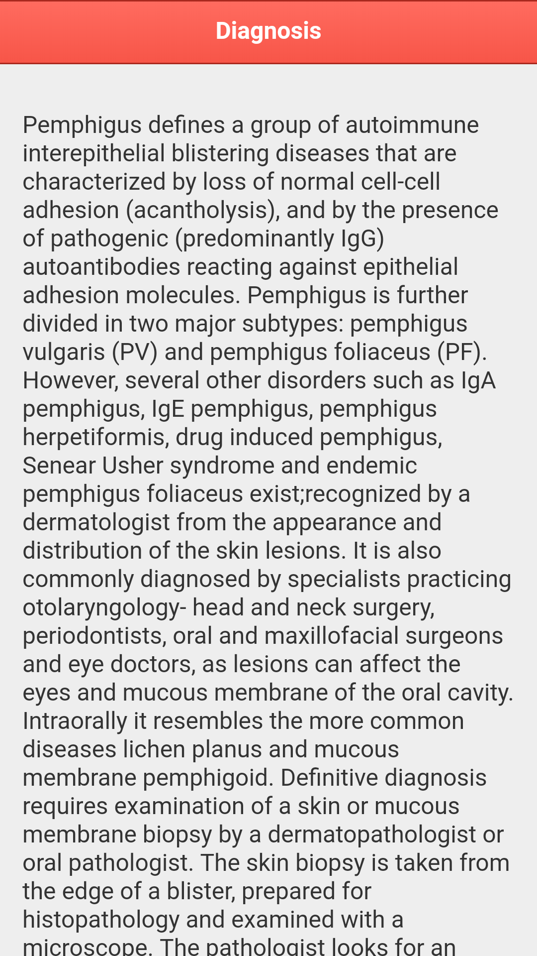 Pemphigus Disease - App on Amazon Appstore