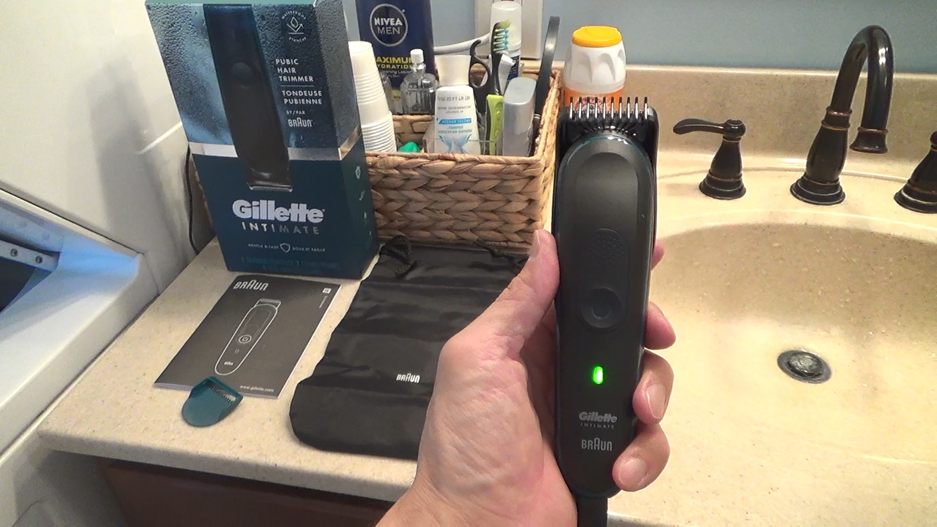 Watch Gillette Intimate Trimmer Unboxing and Closer Look on Amazon Live