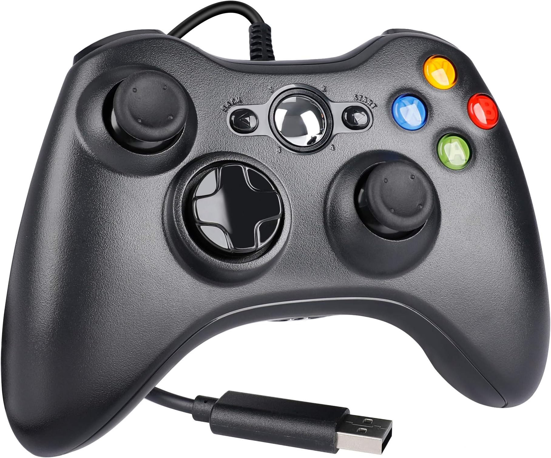 Amazon.com: ONE250 USB Wired Game Pad Controller, Compatible with Xbox ...
