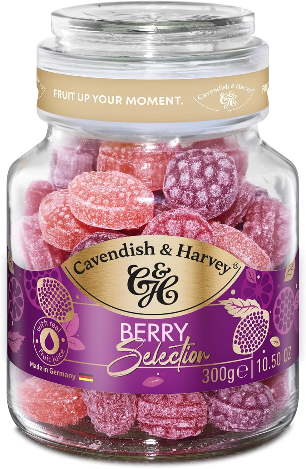 Cavendish & Harvey Mix Berry Candy jar 300g : Amazon.ca: Grocery ...