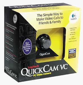 Logitech Câmera de vídeo Quickcam VC paralela para PC | Amazon.com.br