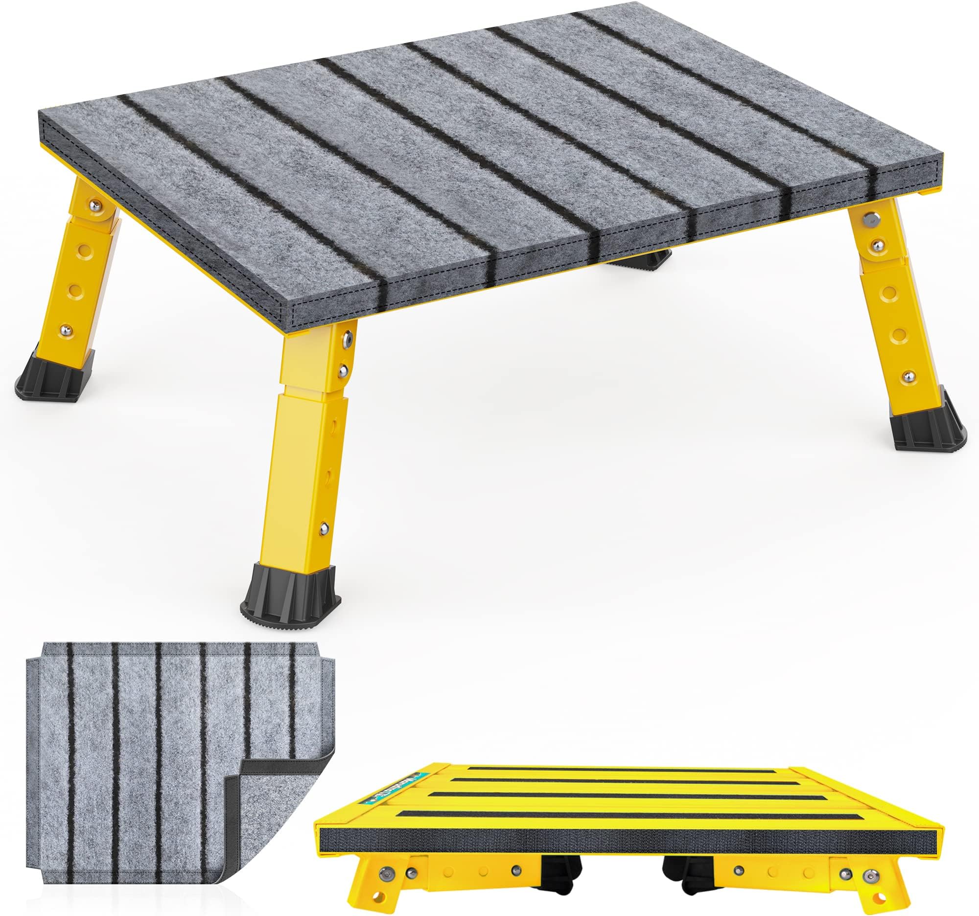 Amazon.com: AdjustaStep Height Adjustable Step Stool- All Steel ...