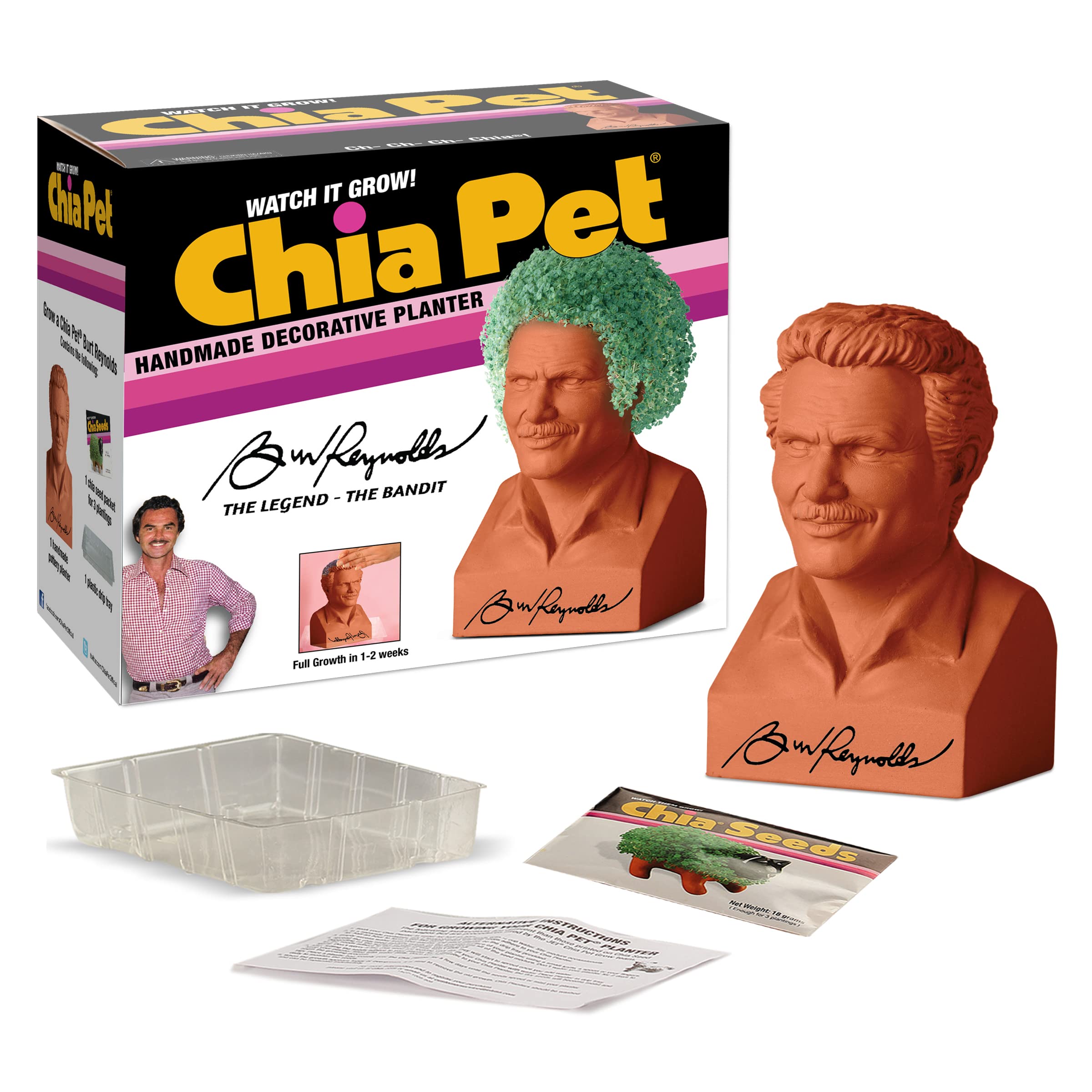 Snapklik.com : Chia Pet Burt Reynolds