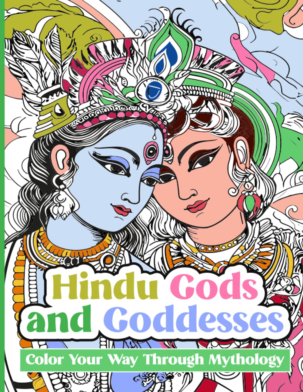 Amazon.com: Hindu God and Goddesses: Color Your Way Through Mythology ...