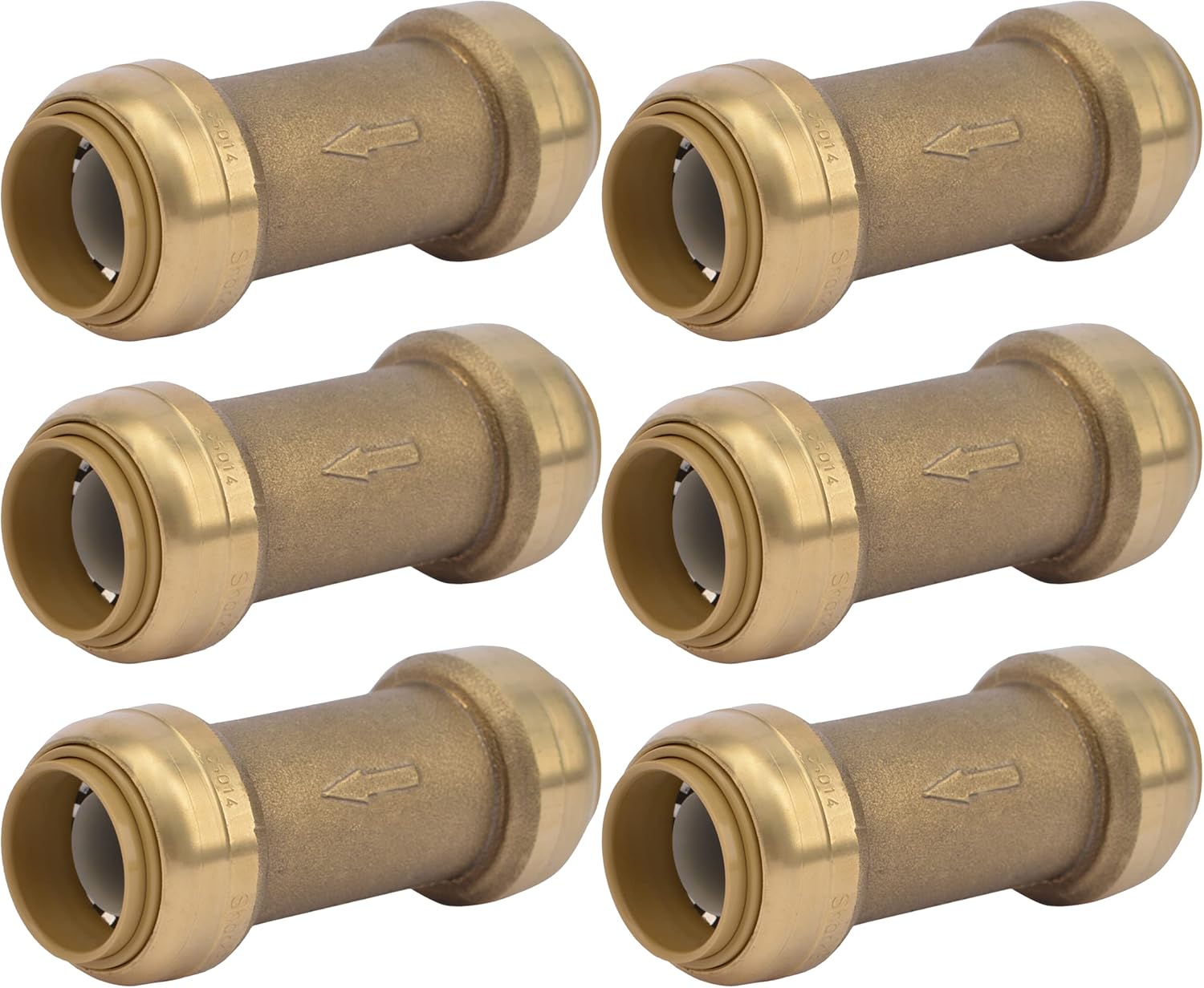 Amazon.com: SharkBite 3/4 Inch Check Valve, Pack of 6, Push to Connect ...
