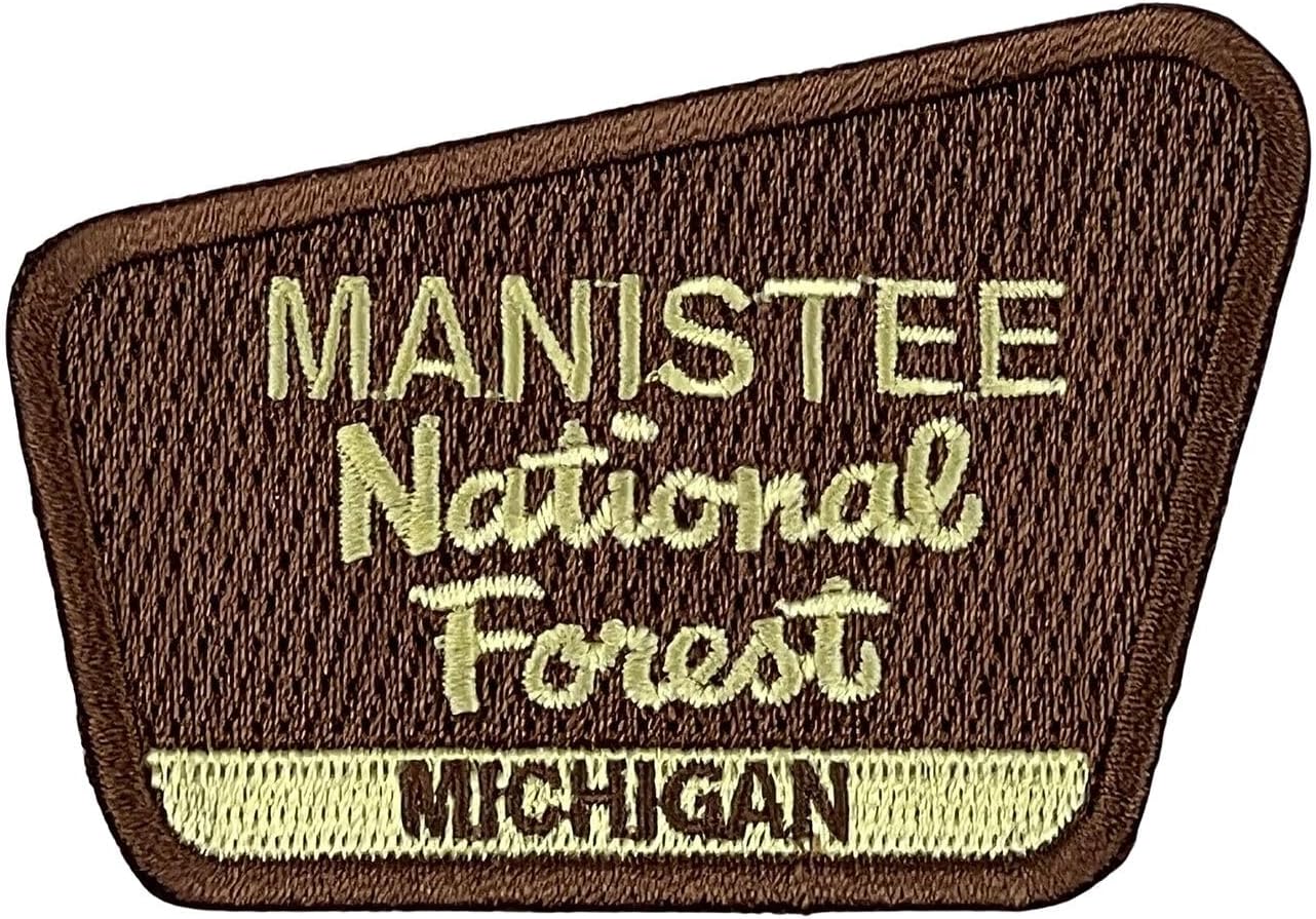 Amazon.com: Manistee National Forest Patch - Embroidered Patch 3" x 2 ...