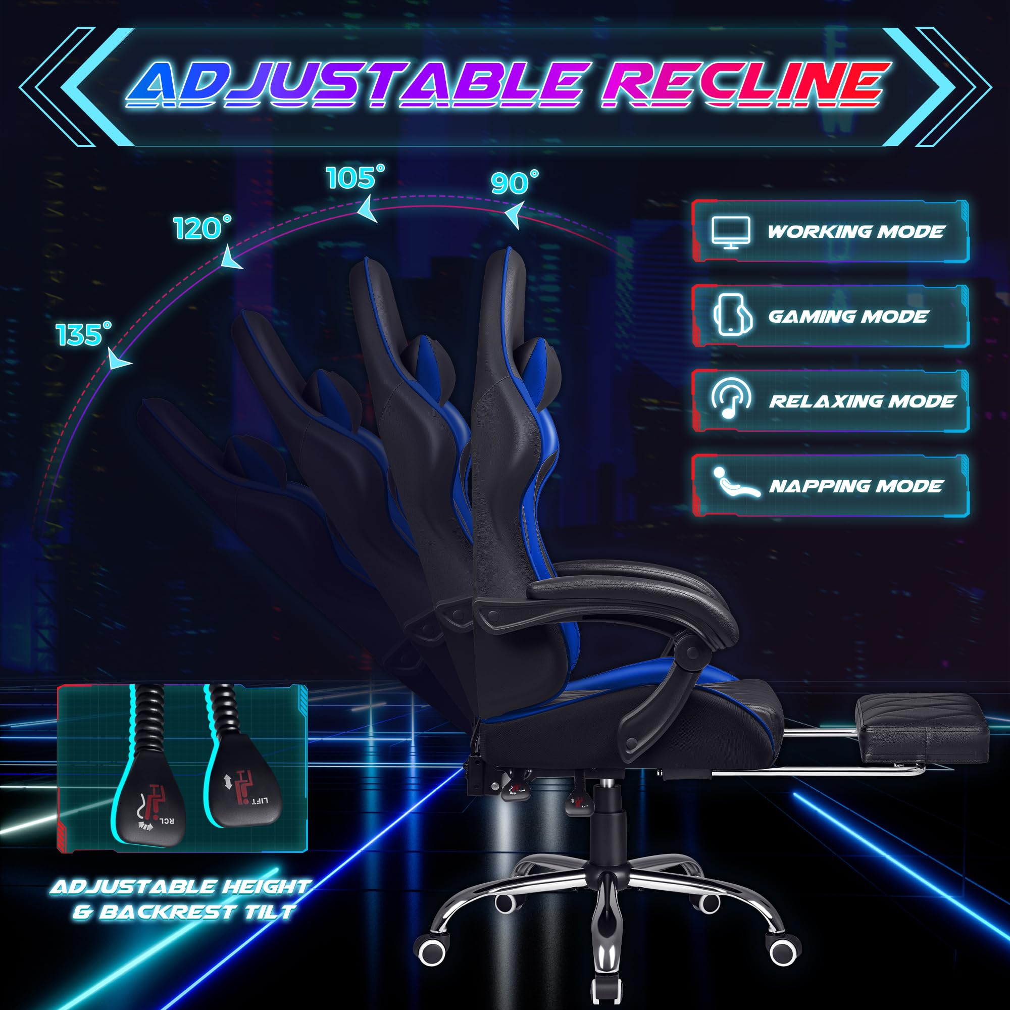 Snapklik.com : Shahoo Gaming Chair