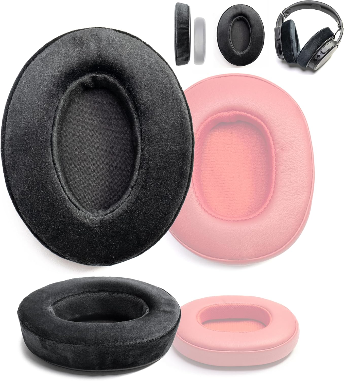 Amazon.com: Voarmaks Super Large Ear Pads Extra Thick Foam Cushion ...
