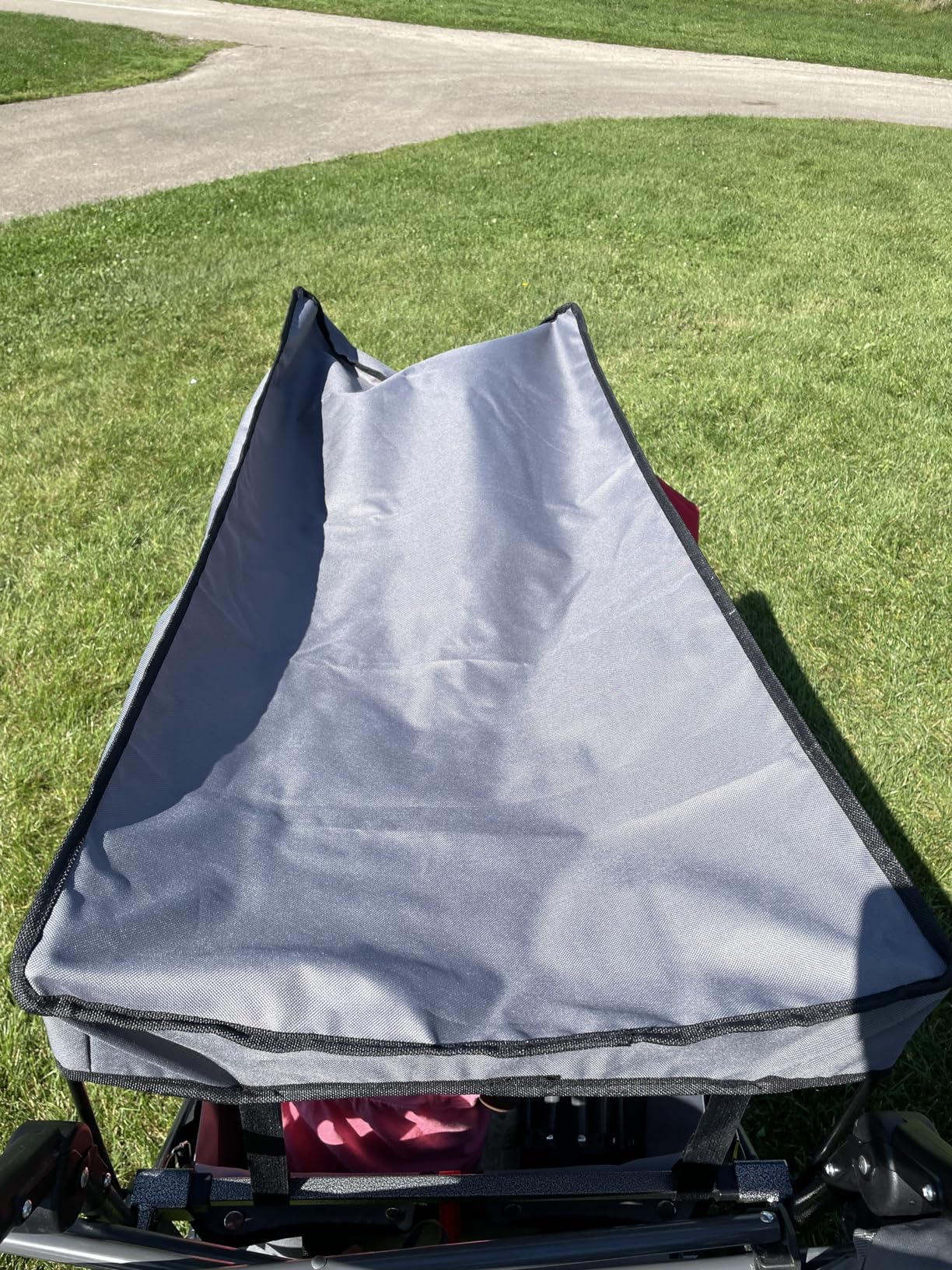 $30/mo - Finance AUKAR Collapsible Canopy Wagon - Heavy Duty Utility ...