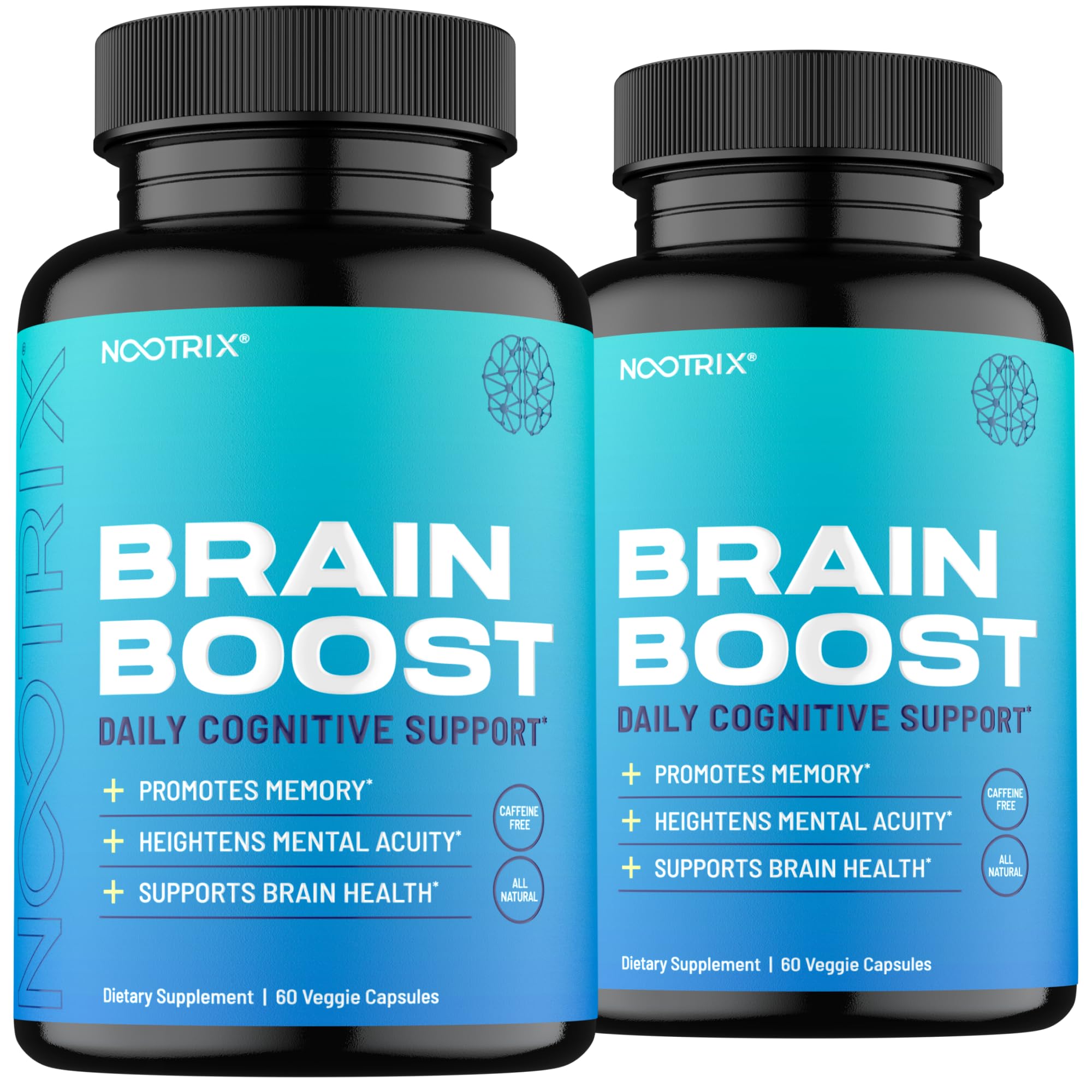 Amazon.com: Nootrix Brain Boost Nootropic Supplement | Supports Memory ...
