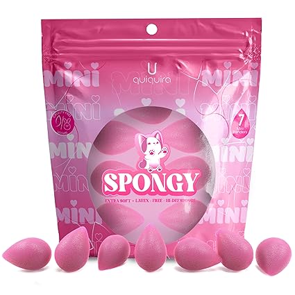Amazon.com : Mini Makeup Sponges 7 pcs, Beauty Blender Sponge for Areas ...