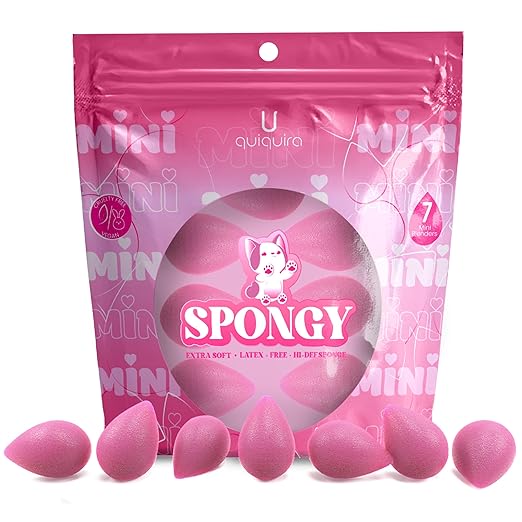 Amazon.com : Mini Makeup Sponges 7 pcs, Beauty Blender Sponge for Areas ...