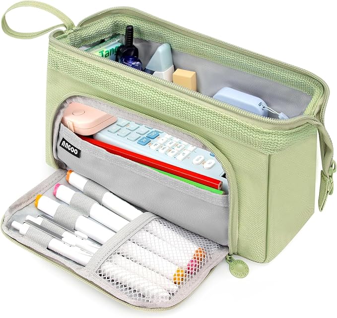 Amazon.com: Vocuer large pencil pouch big pencil case aesthetic pencil ...