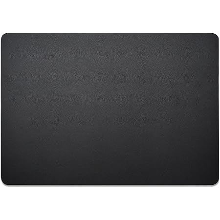 Amazon.com: Nekmit Leather Desk Blotter Pad 17 x 12 Inches, Flat, Non ...