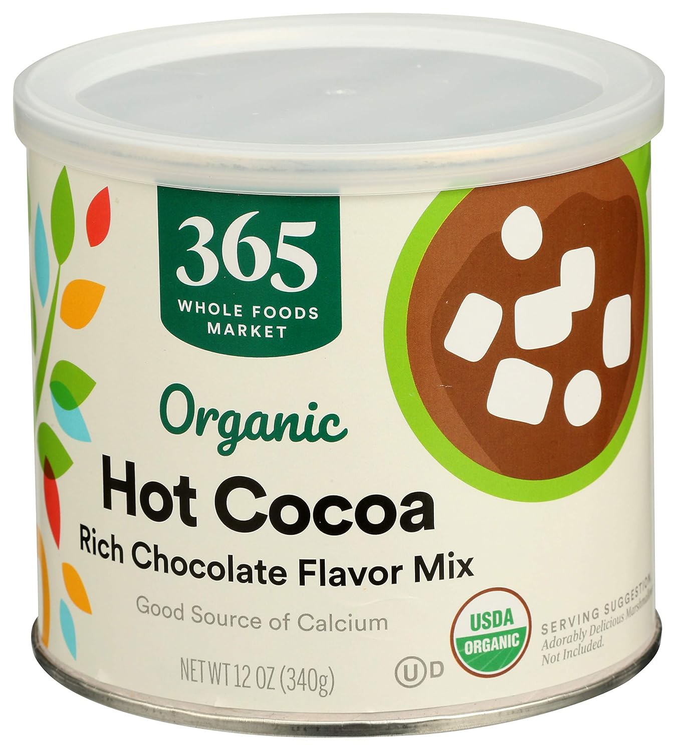 Buy 365 by Whole Foods Market, Hot Cocoa Rich Chocolate Organic, 12 ...