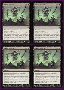 Amazon.com: Magic: the Gathering - Dread Return x4 - Time Spiral ...
