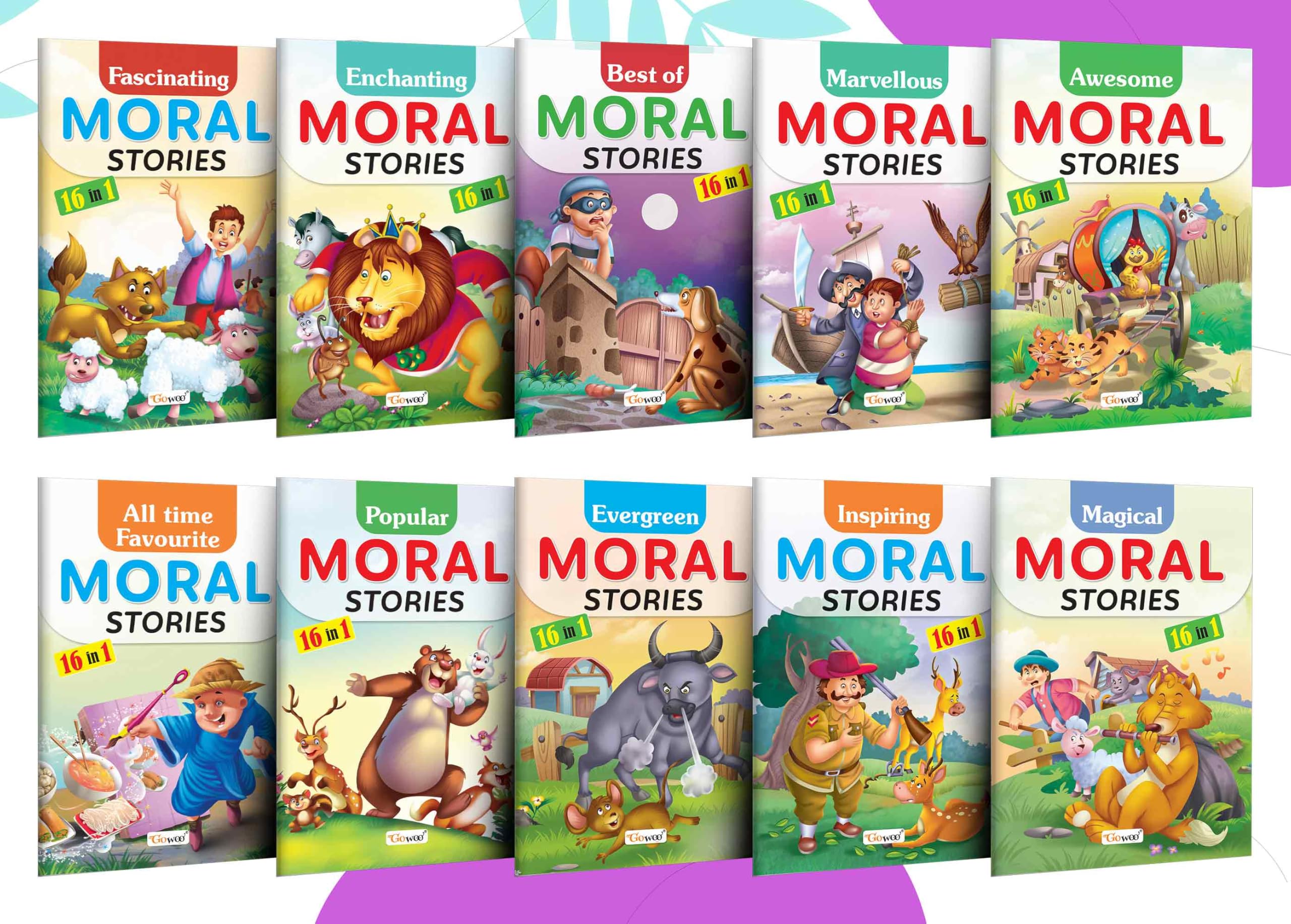 Buy Ukg Class Picture Story Book Set of 10 Story books : Fascinating ...